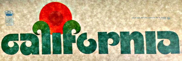70s Vintage California Logo t-shirt iron-on transfer, authentic retro ...